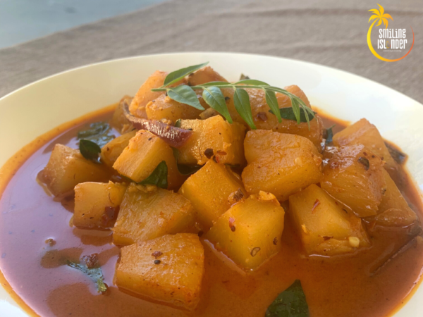 Sri Lankan Pineapple Curry - Smiling Islander